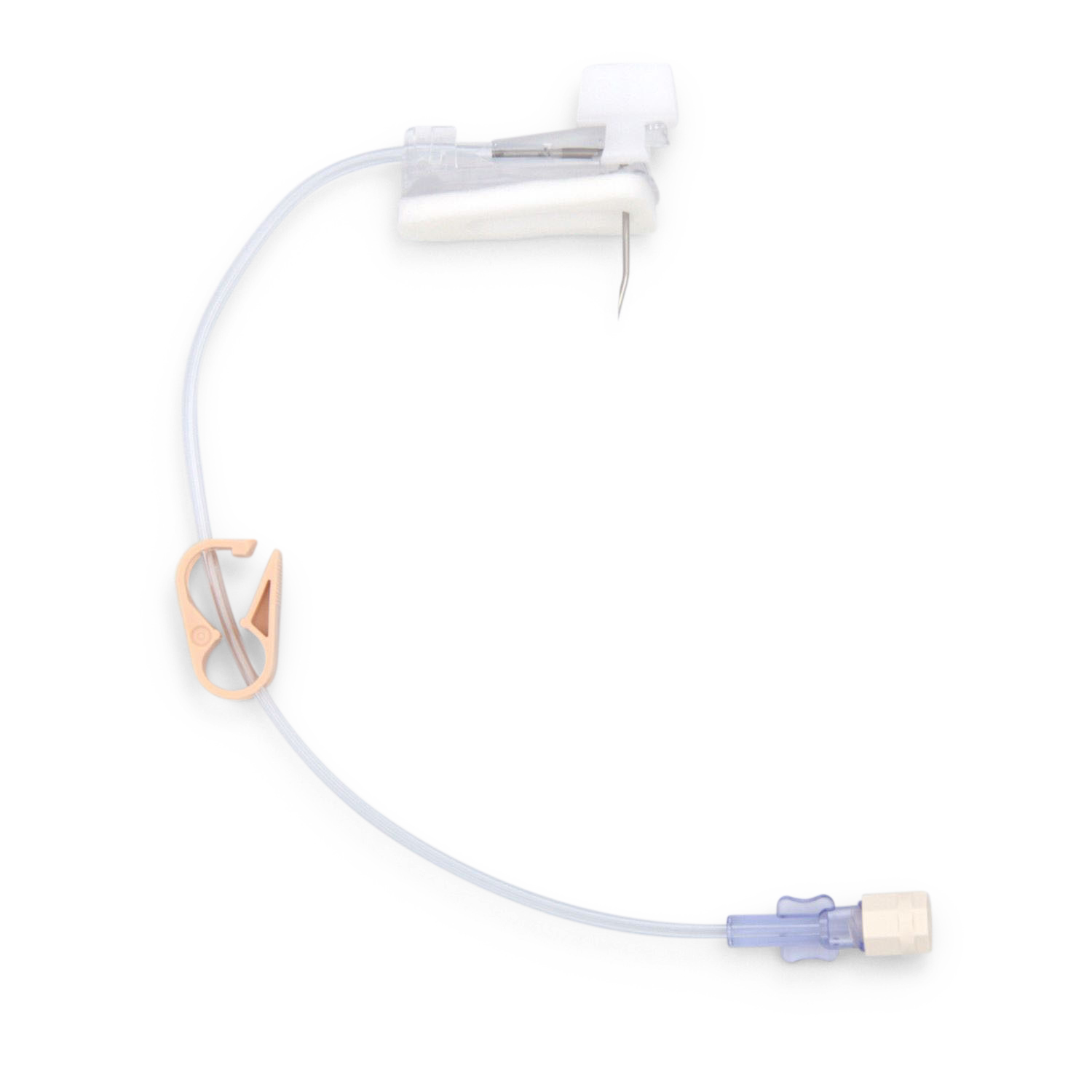 Gripper Plus™ 19G x 19 mm – Sicherheits-Portnadel mit Schutzmechanismus